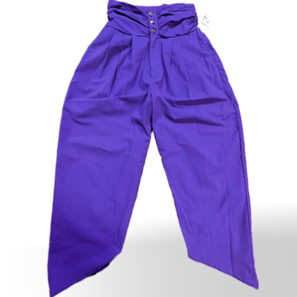 Vintage | Pants & Jumpsuits | Vintage 8s Grape Purple Pants Ultra High ...